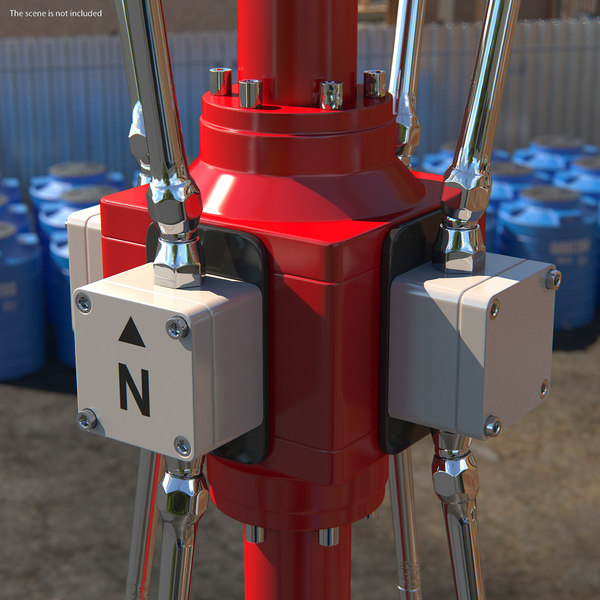 VTS Radio Direction Finder Antenna 3D-Modell - TurboSquid 1632852