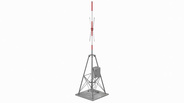 VTS Radio Direction Finder Antenna 3D-Modell - TurboSquid 1632852