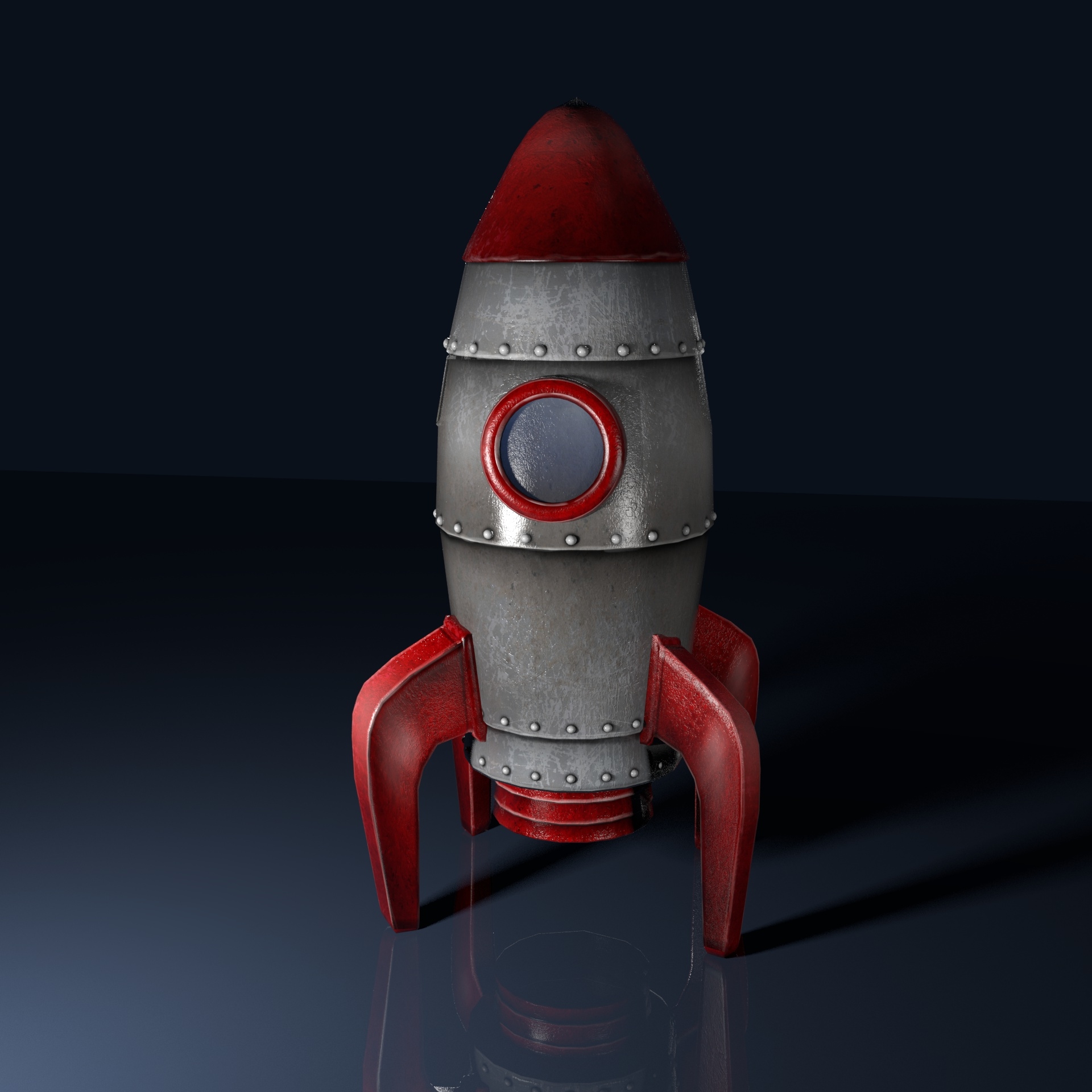 modelo 3d Cohete estilizado - TurboSquid 1632138