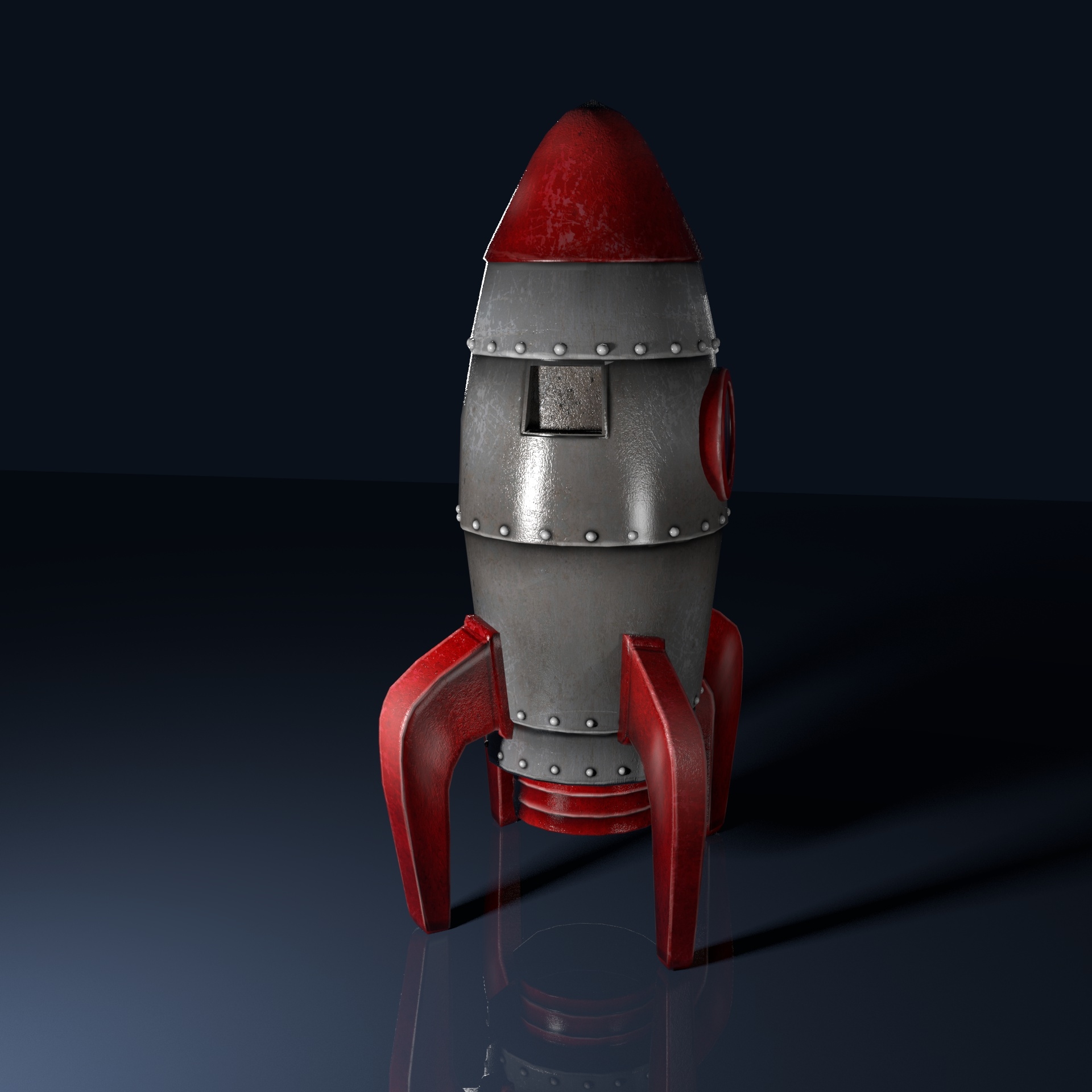 modelo 3d Cohete estilizado - TurboSquid 1632138