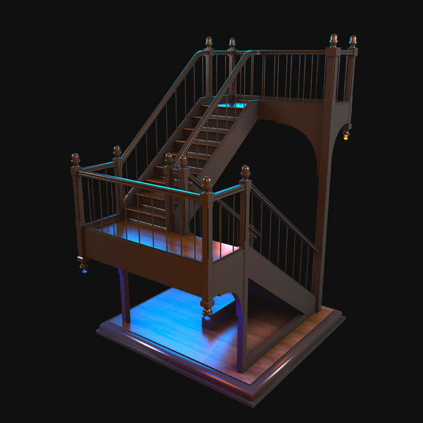 Stair STL Models for Download | TurboSquid