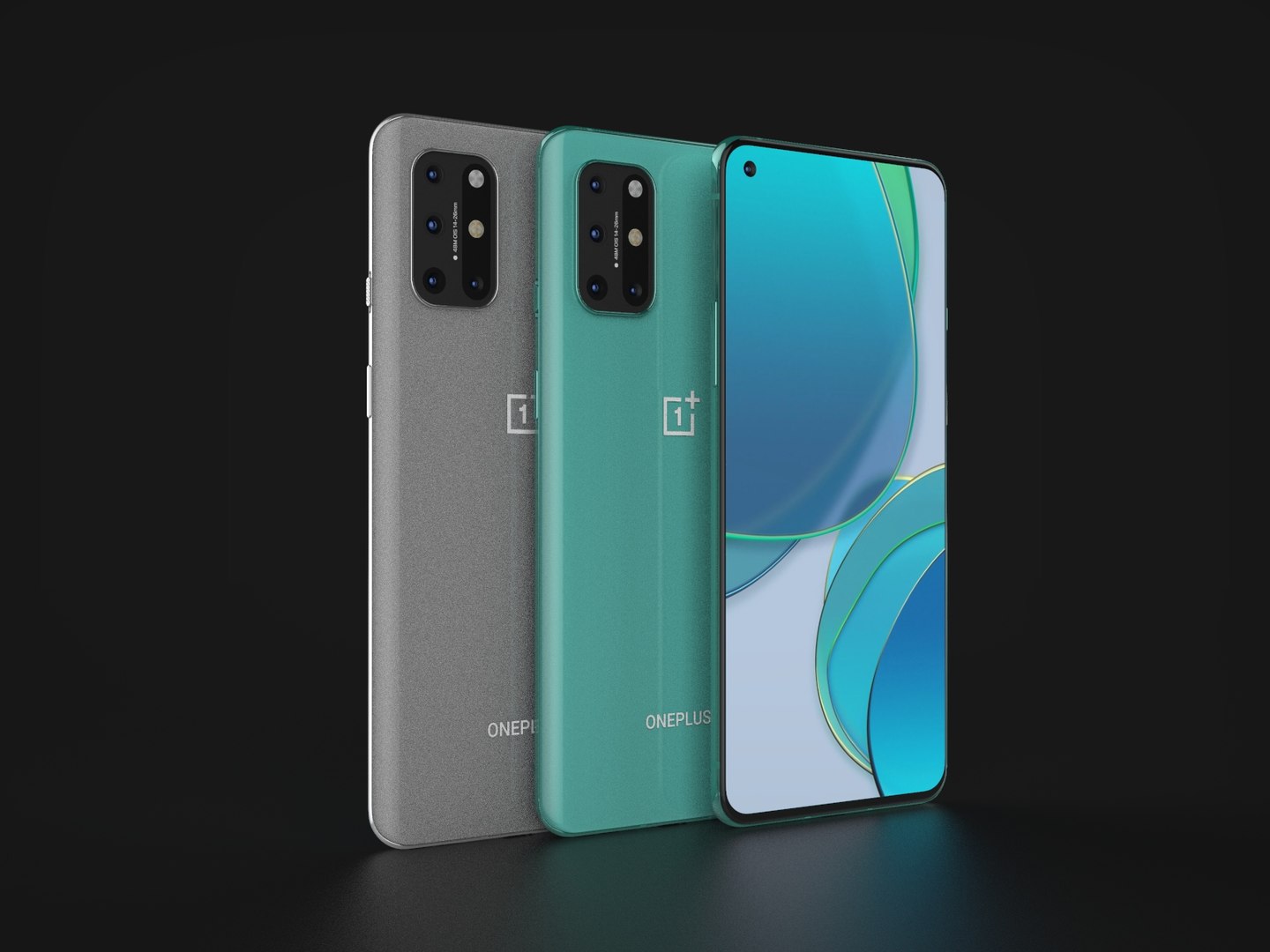 3D oneplus 8t official colors - TurboSquid 1632394