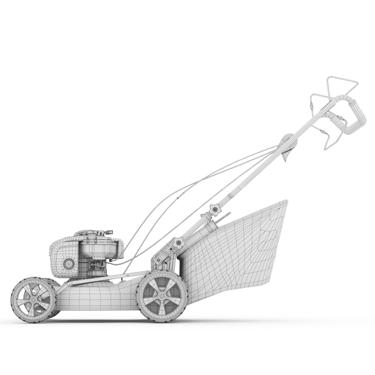 Lawn mower 3D model - TurboSquid 1632404