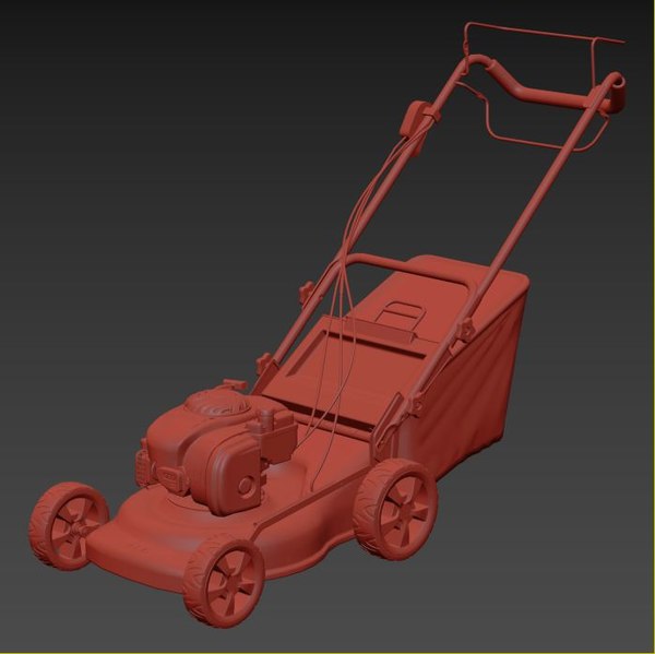 Lawn mower 3D model - TurboSquid 1632404