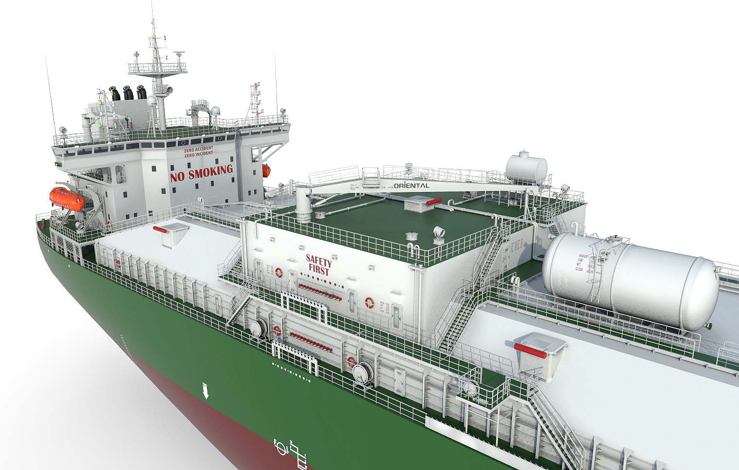 3D model vessel tanker - TurboSquid 1632571