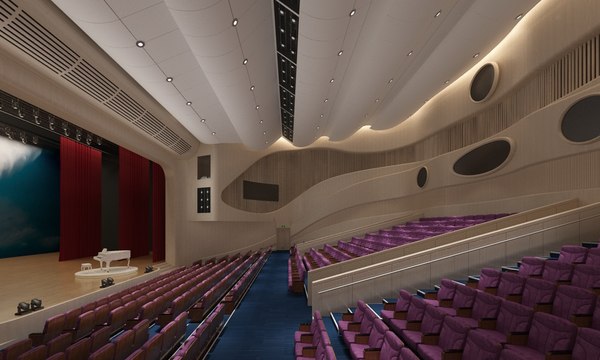 3D Auditorium Models | TurboSquid