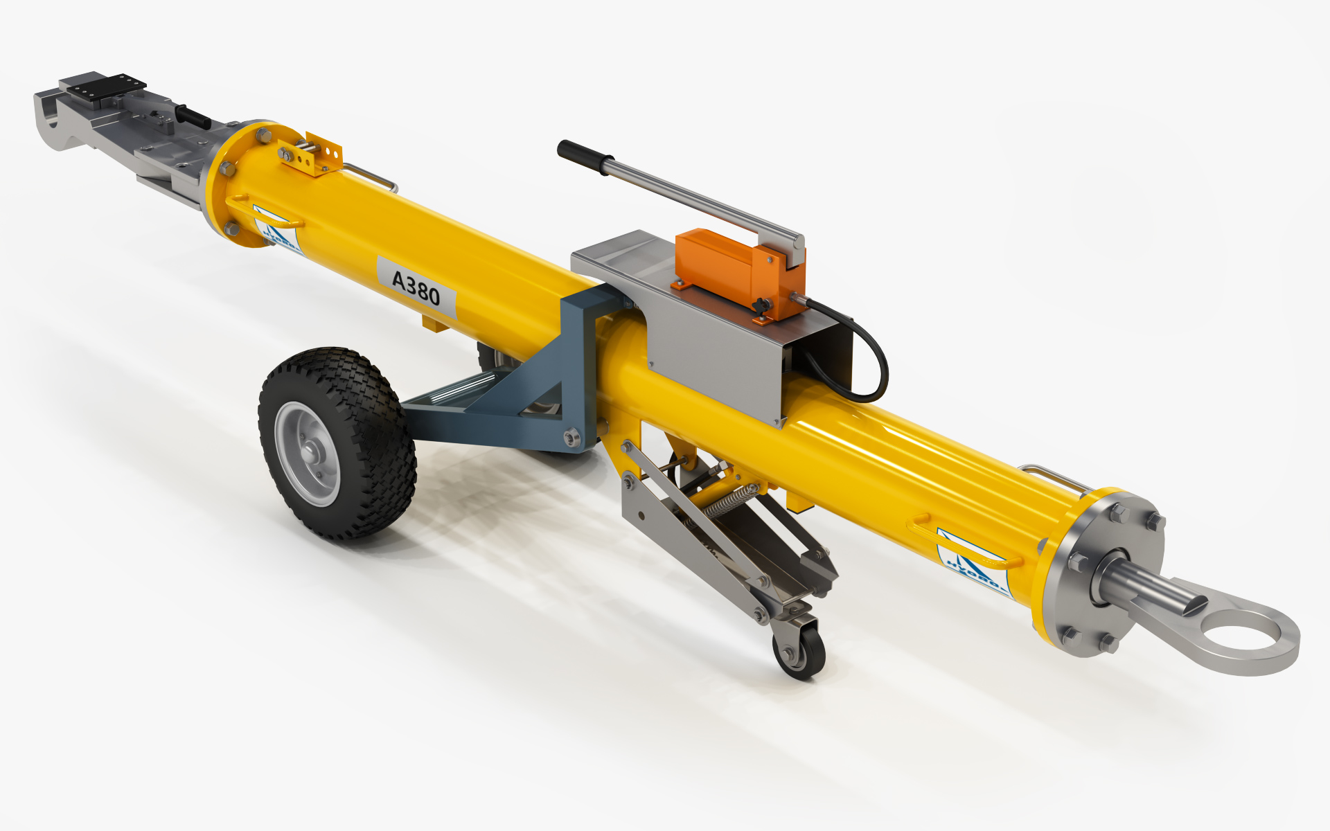 3D aircraft tow-bar hydro - TurboSquid 1633319