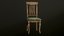 Games old dirty chair 3D model - TurboSquid 1633353