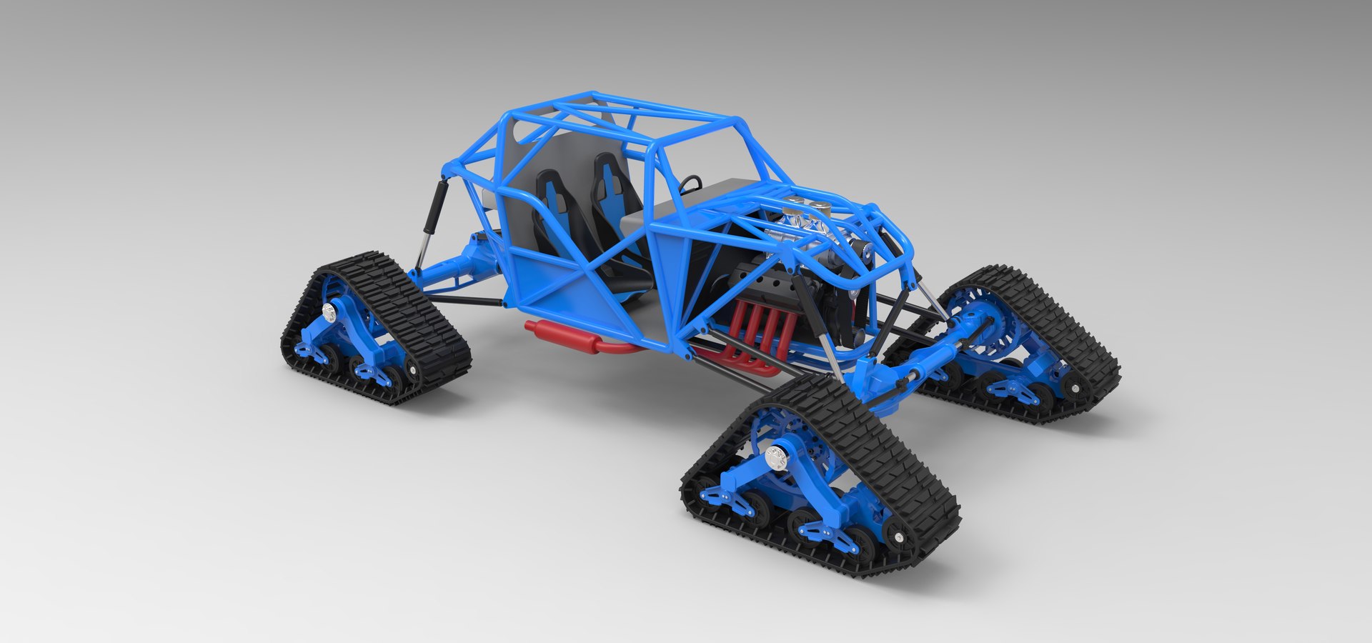 3D model buggy tracked - TurboSquid 1633705