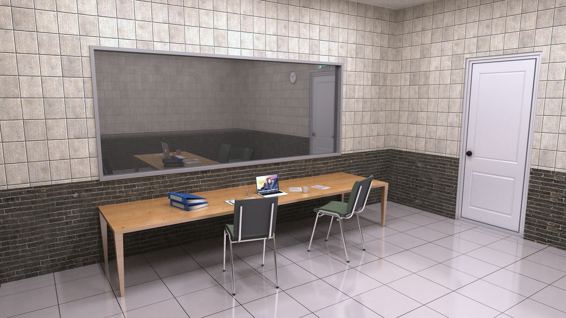 3D interrogation room - TurboSquid 1633774