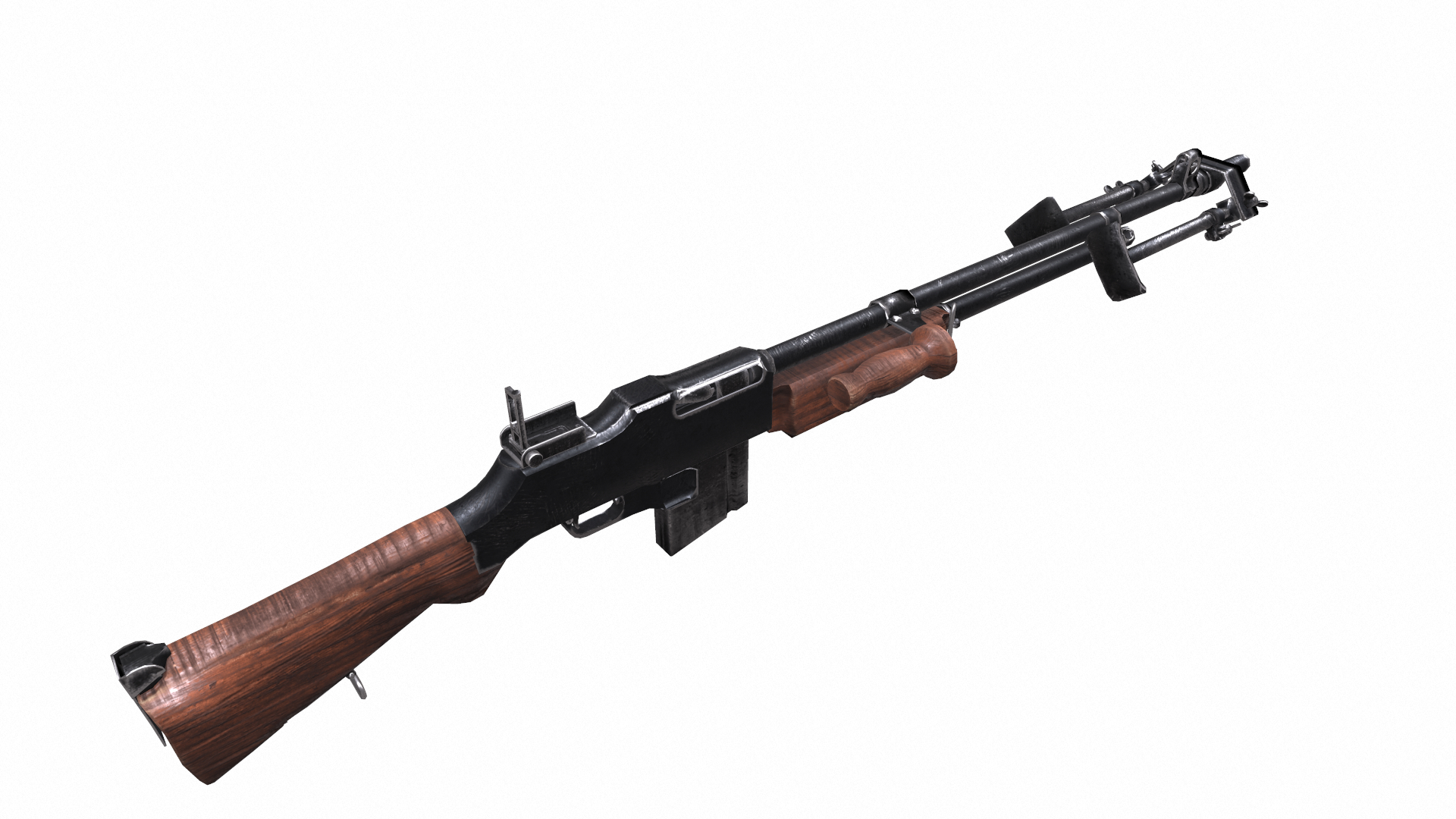 Free 3D bar m1918 browning automatic - TurboSquid 1633972