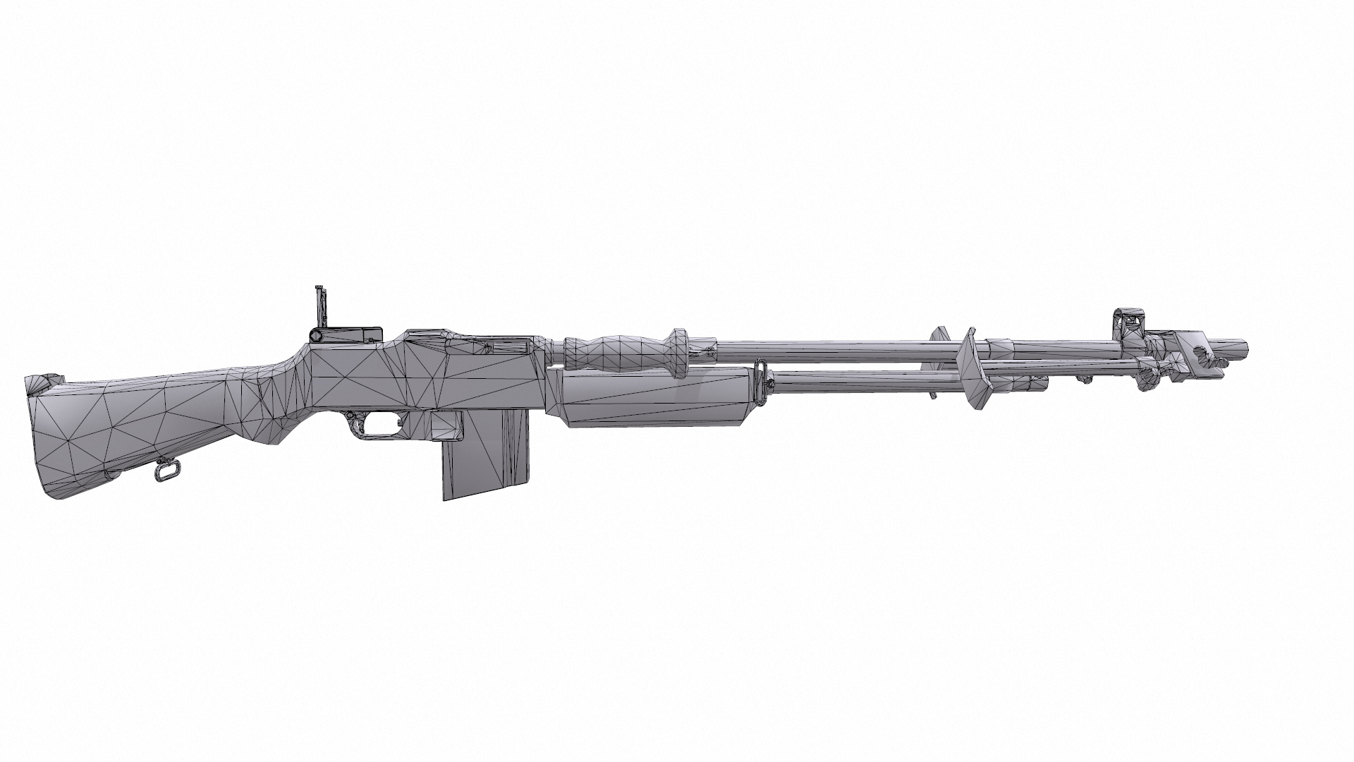 Free 3D bar m1918 browning automatic - TurboSquid 1633972
