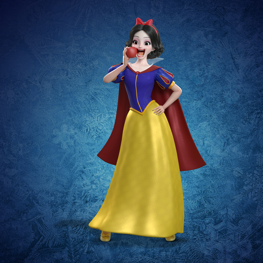 3D princess snow white model - TurboSquid 1634046