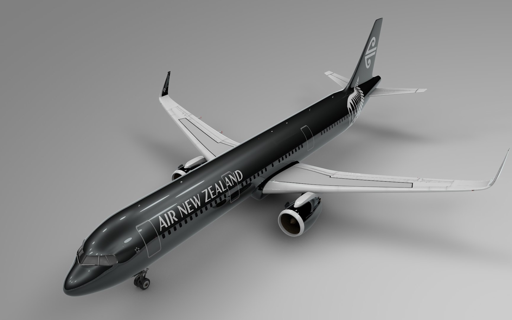 Airbus A321 neo Air New Zealand L1006 3D 모델 - TurboSquid 1634218