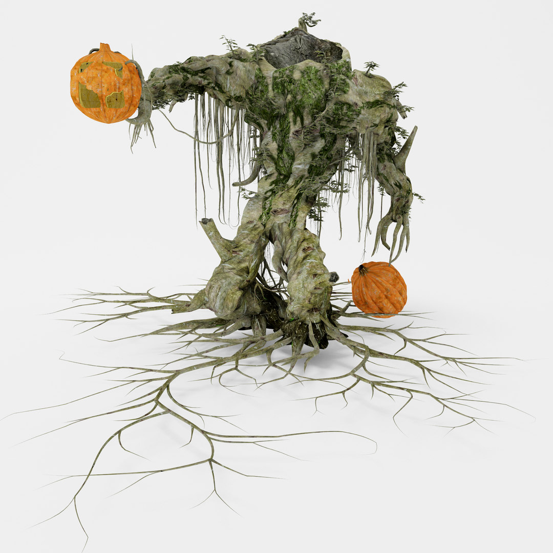 Headless horseman tree 3D model - TurboSquid 1634221