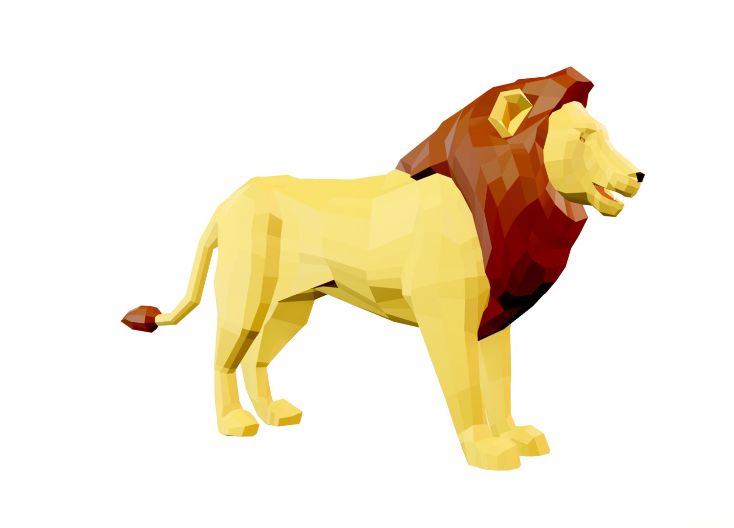 Lion walk animation 3D - TurboSquid 1634204