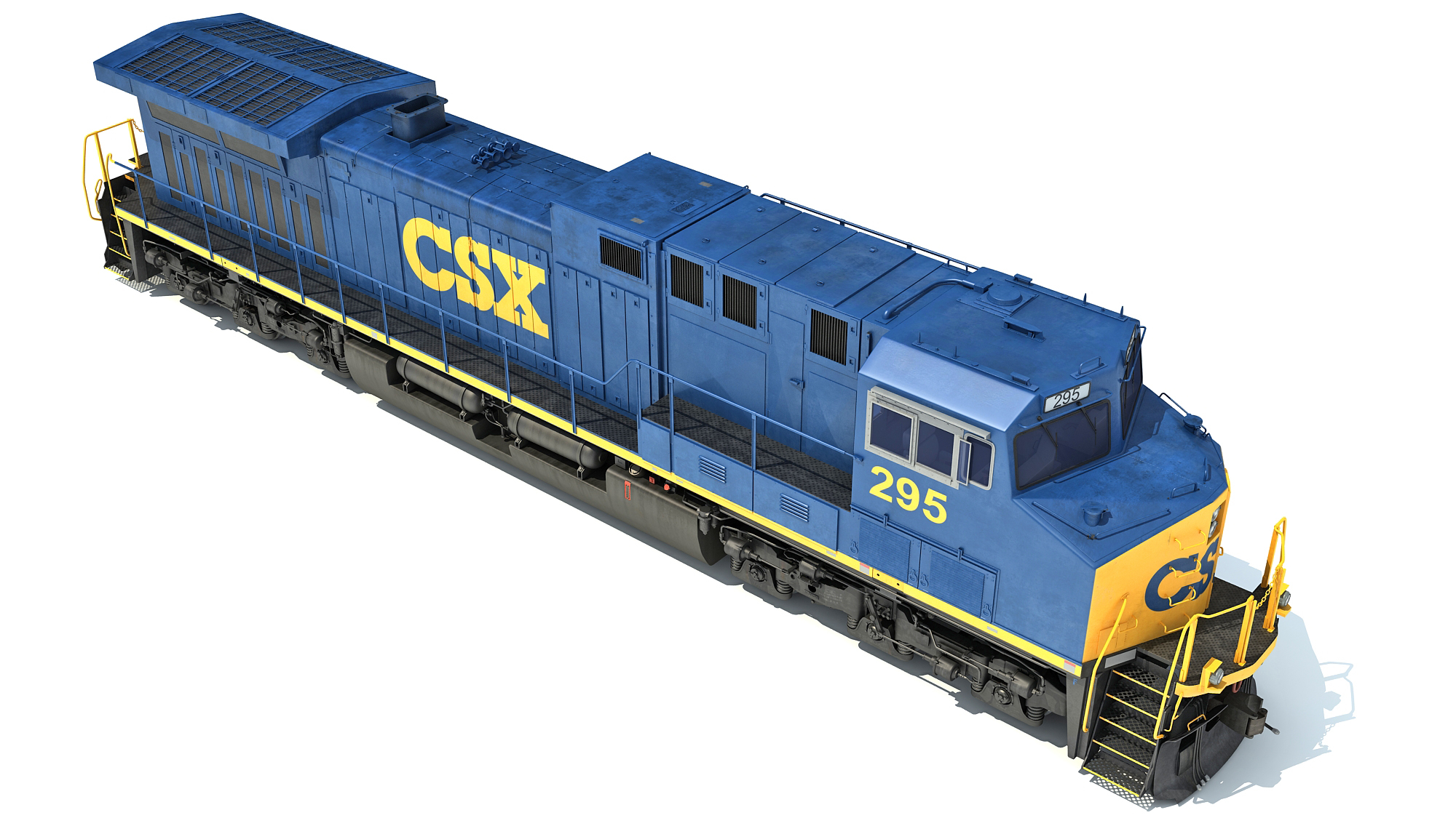 3D csx locomotive - TurboSquid 1634233