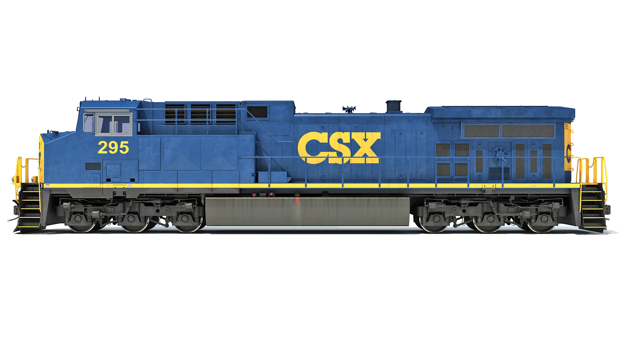 3D csx locomotive - TurboSquid 1634233