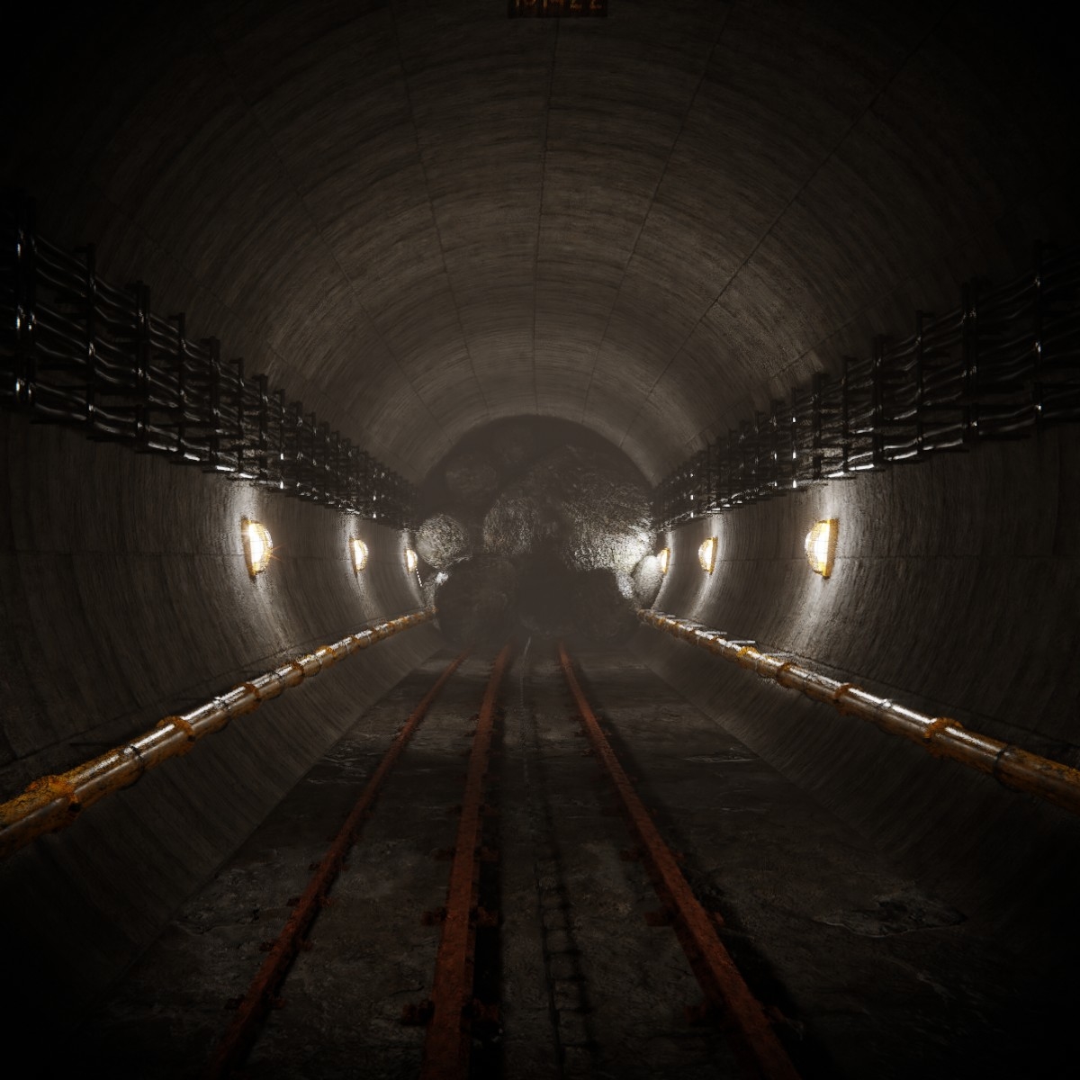 3D subway underground scene - TurboSquid 1634633