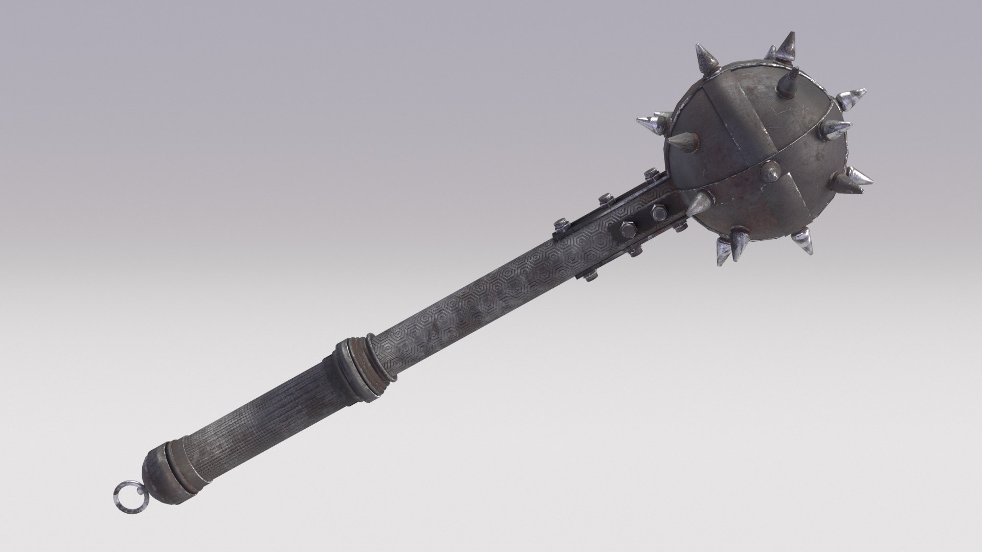 Maça medieval Modelo 3D - TurboSquid 1634718