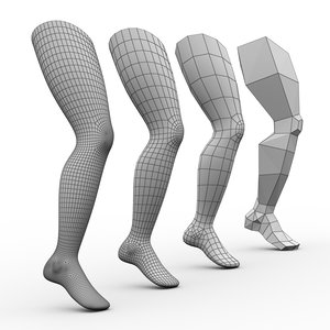 Legs 3D Models for Download | TurboSquid