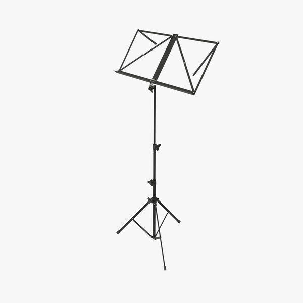 Music stand 3D model - TurboSquid 1635009