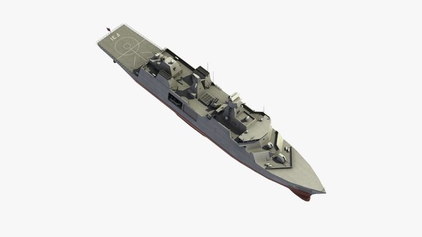 3D model type 31 frigate - TurboSquid 1635095