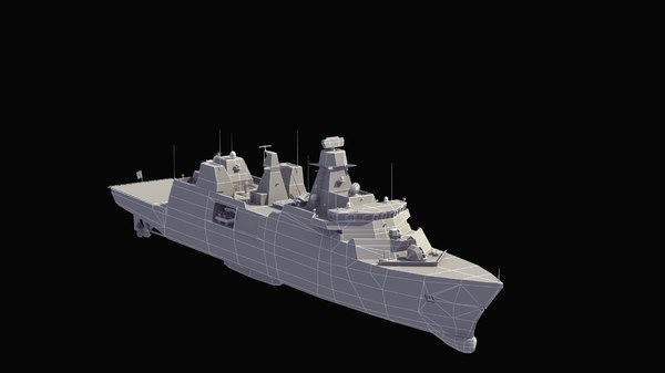 3D model type 31 frigate - TurboSquid 1635095