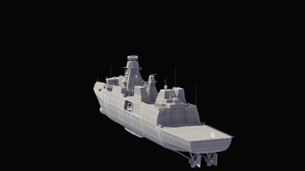 3D model type 31 frigate - TurboSquid 1635095