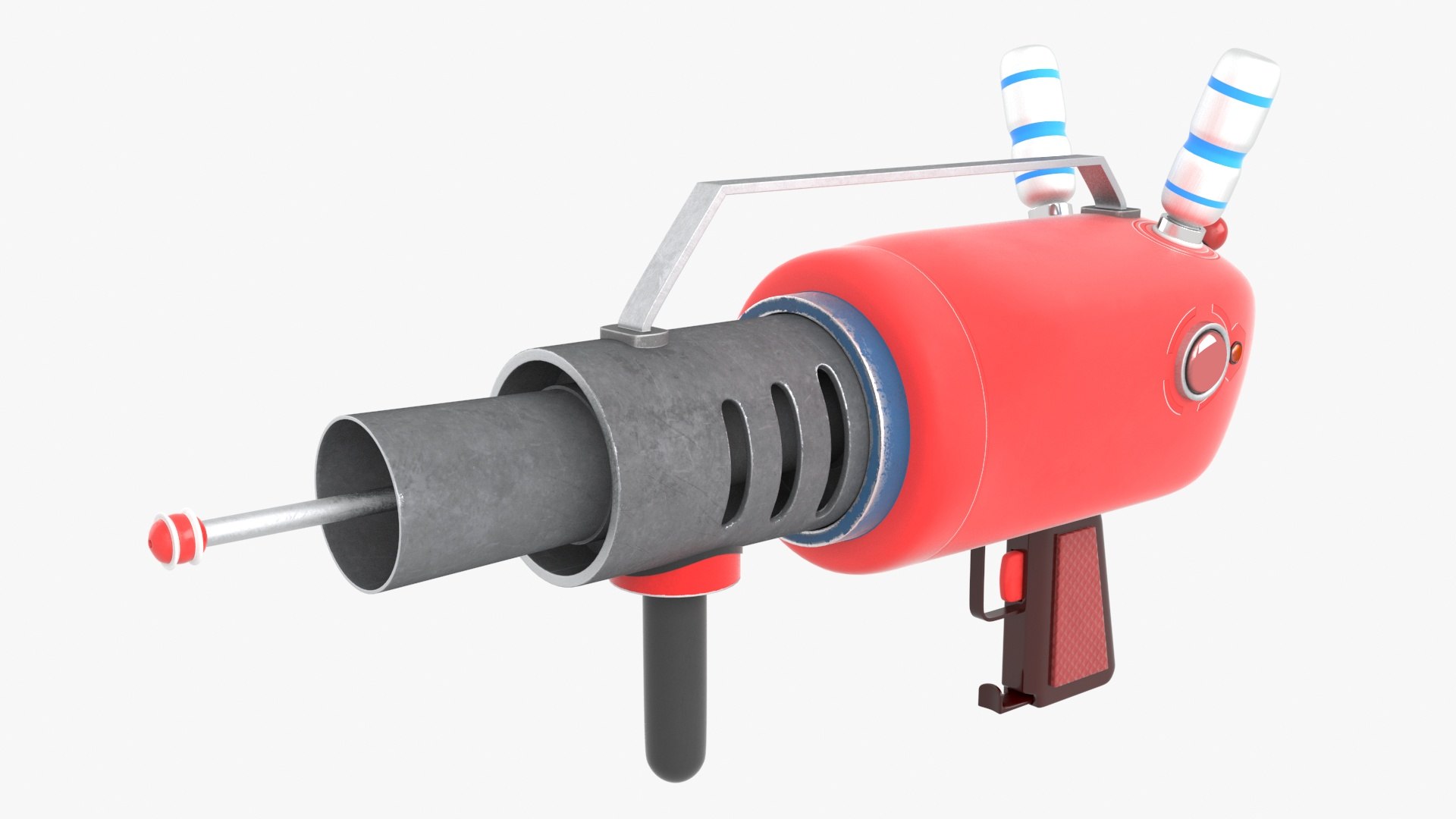 3D cartoon gun - TurboSquid 1635381