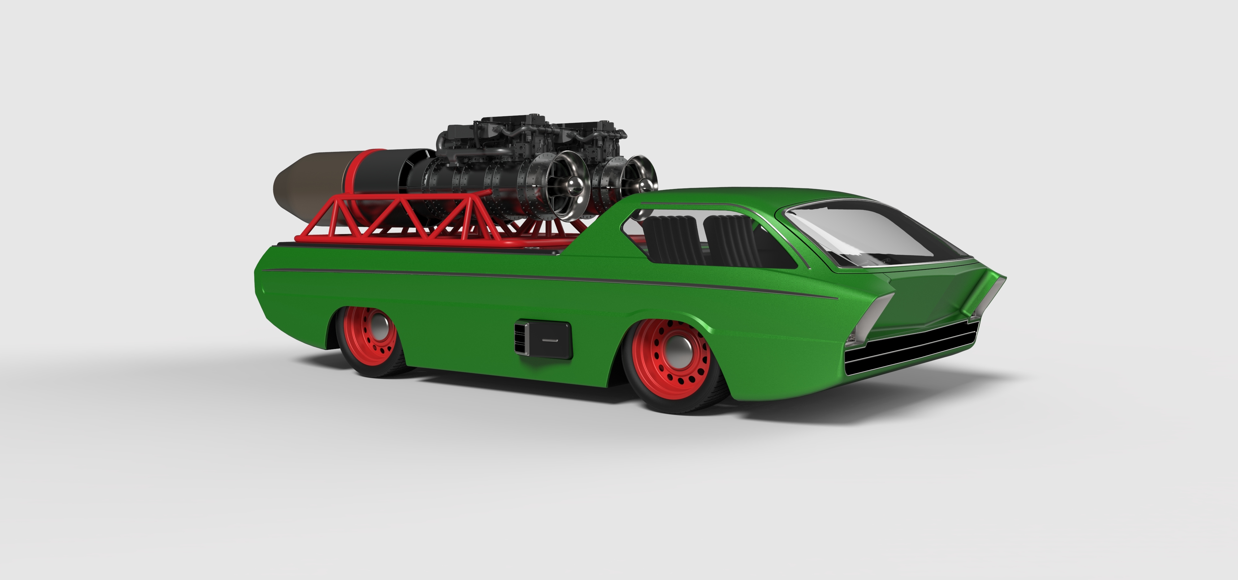 3D model car jet concept - TurboSquid 1635529