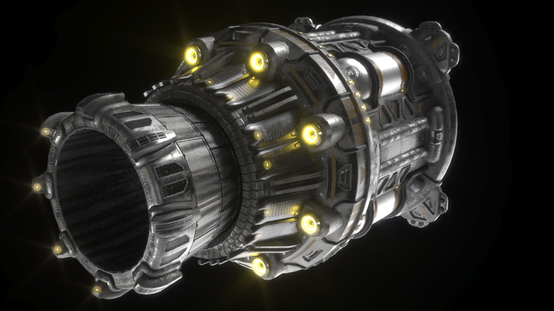 3D thruster spaceship large fusion - TurboSquid 1633672