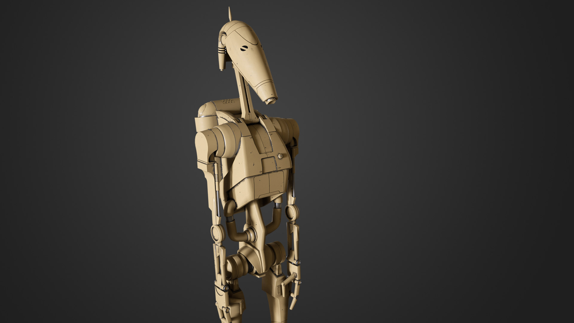 B1 battle droids 3D model - TurboSquid 1635948