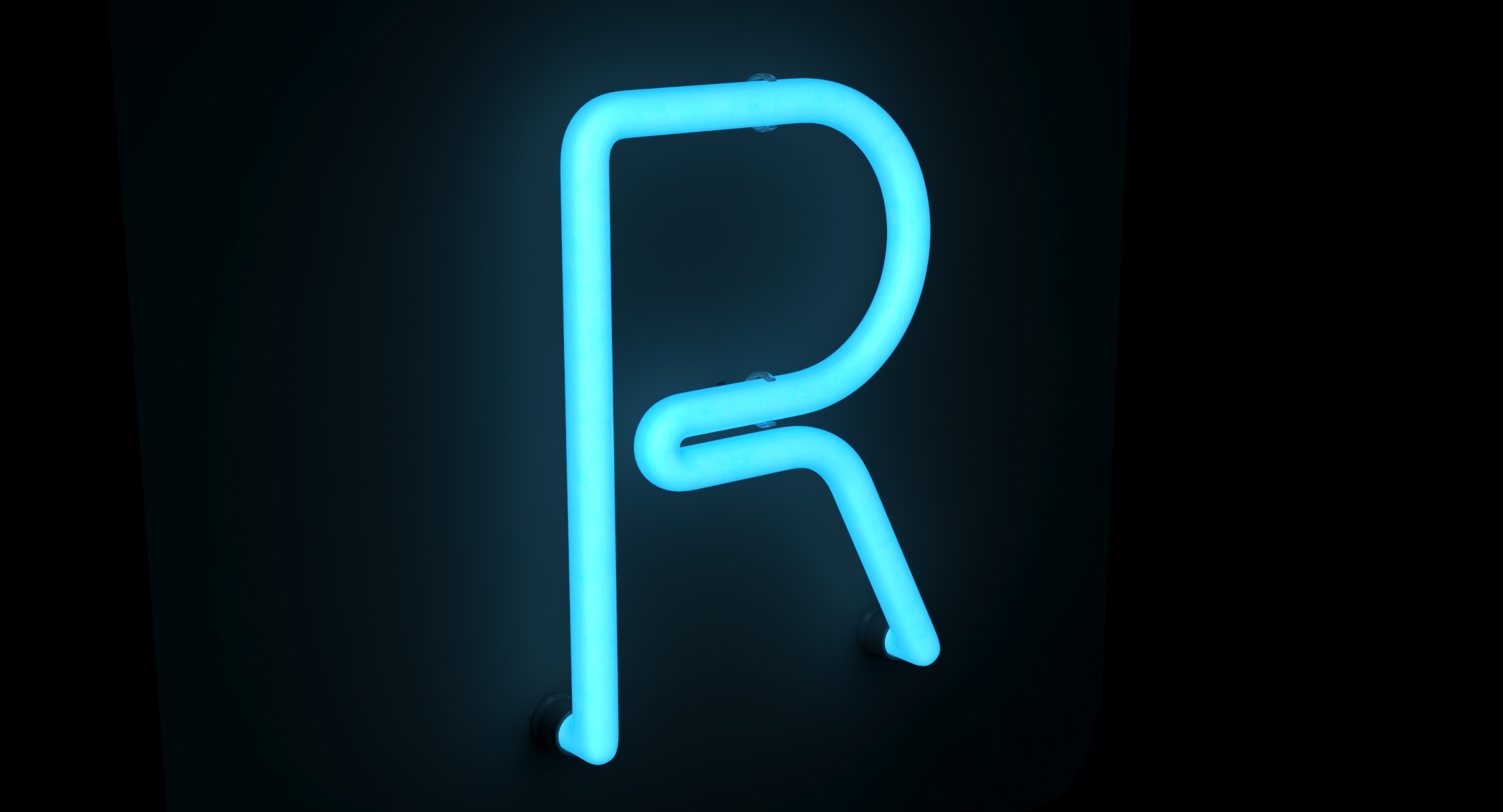 Neon Letter R Modelo 3D - TurboSquid 1636065