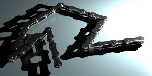 Bicycle chain 3D model - TurboSquid 1636085