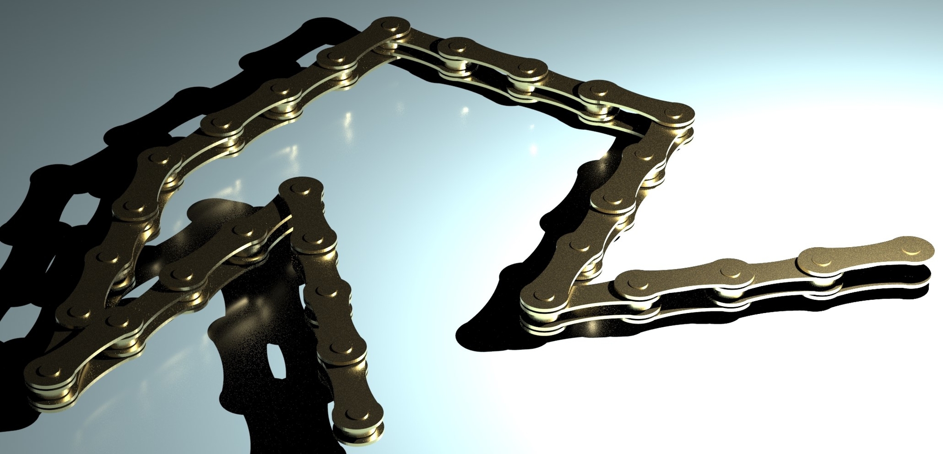 Bicycle chain 3D model - TurboSquid 1636085