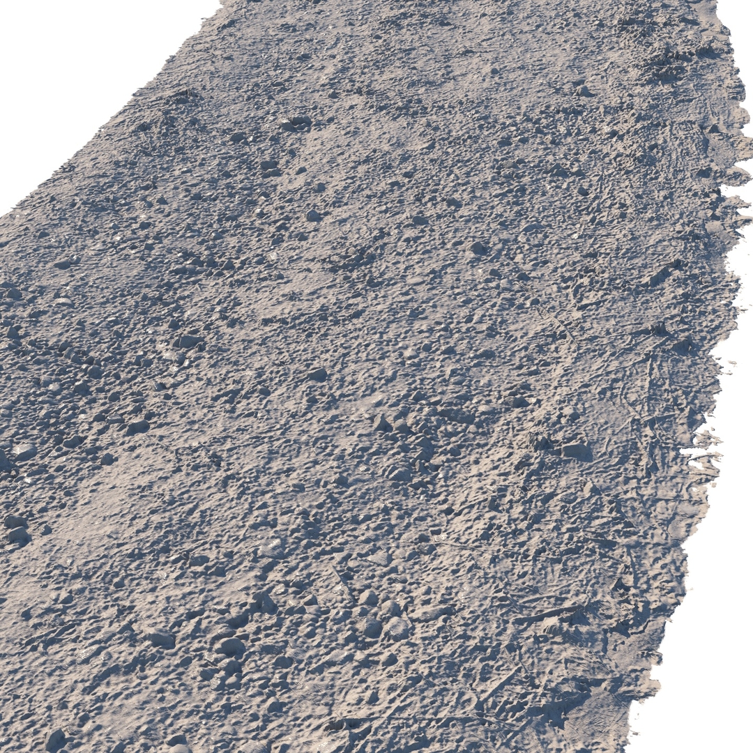 Dirt road 3D model - TurboSquid 1636192