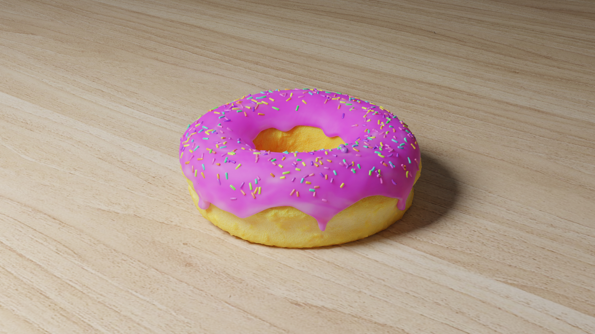 Realistic donut d 3D model - TurboSquid 1636339