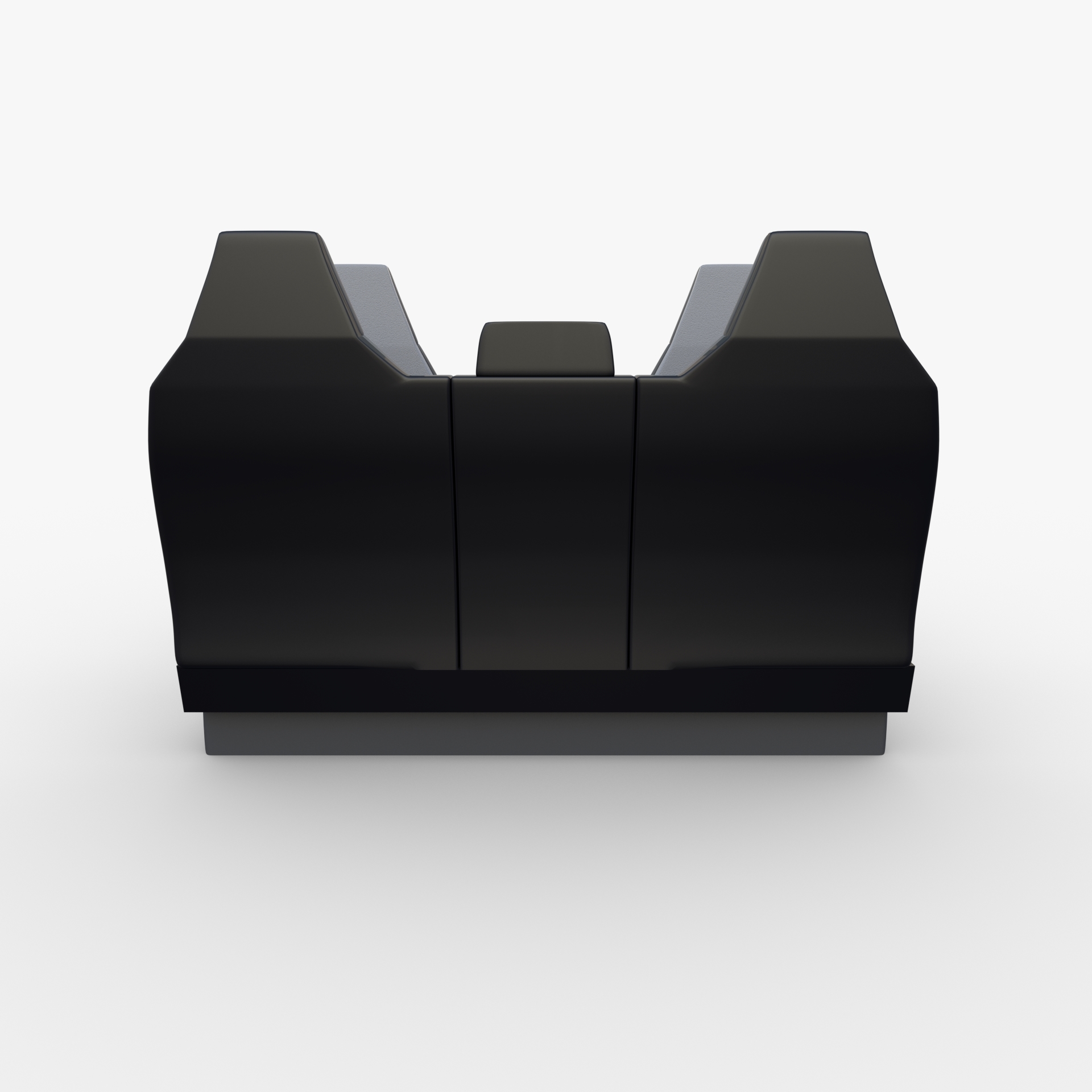 Tesla cybertruck seats 3D - TurboSquid 1636308