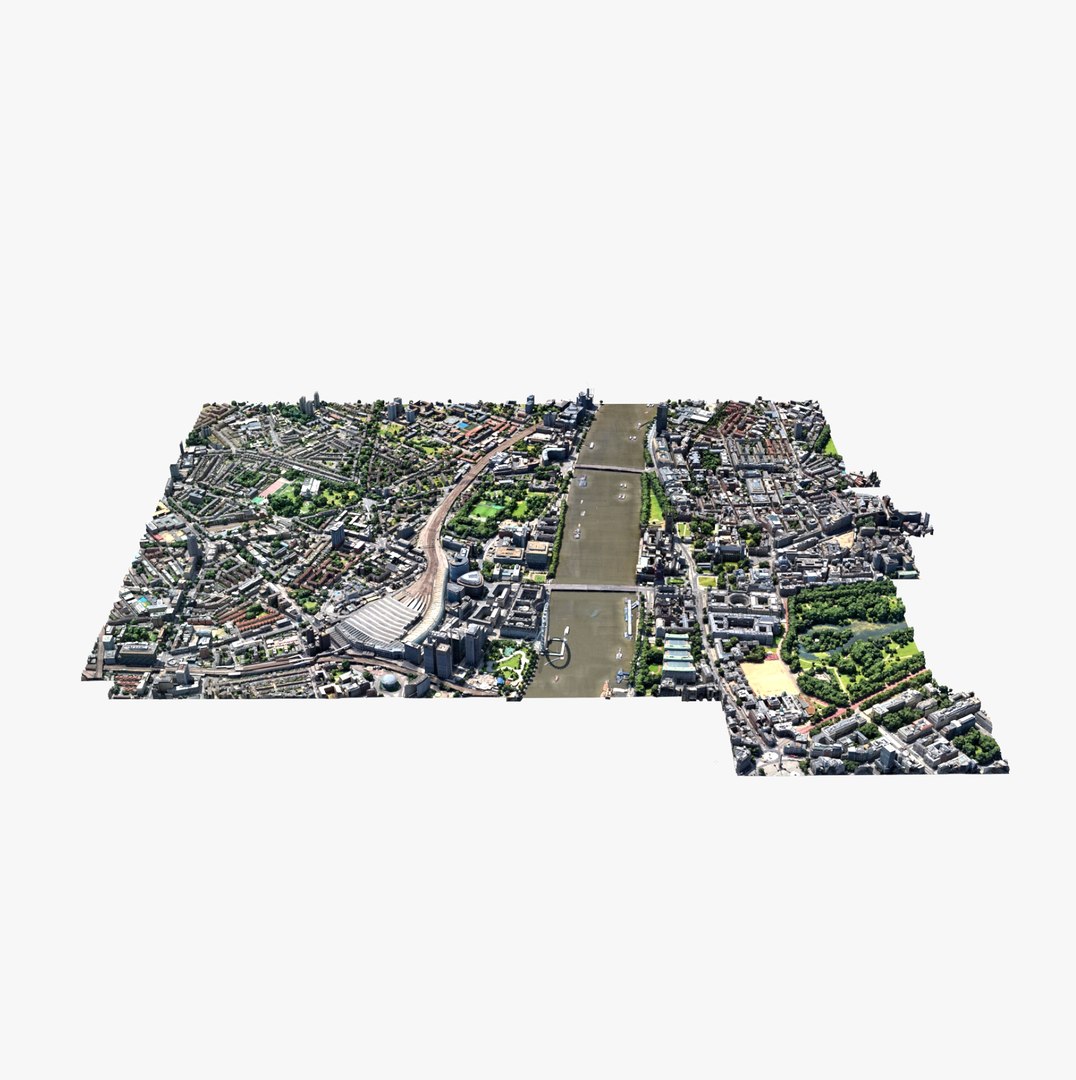 3D london maps - TurboSquid 1636408