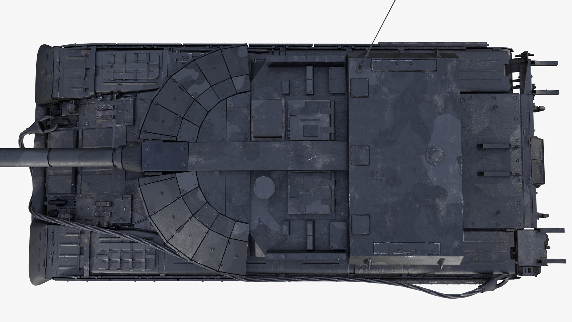 modèle 3D de Char Object 640 "Aigle Noir" - TurboSquid 1634392