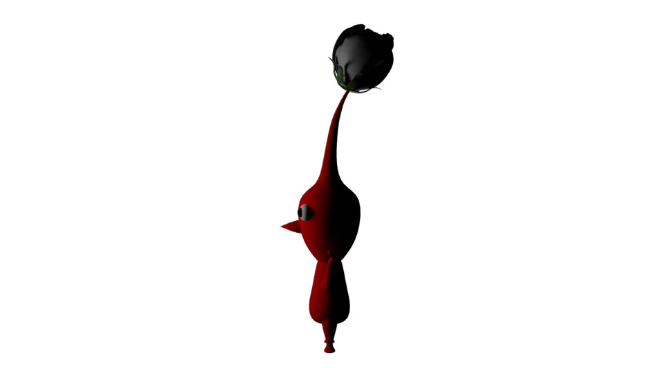 Red bud pikmin 3D model - TurboSquid 1636624