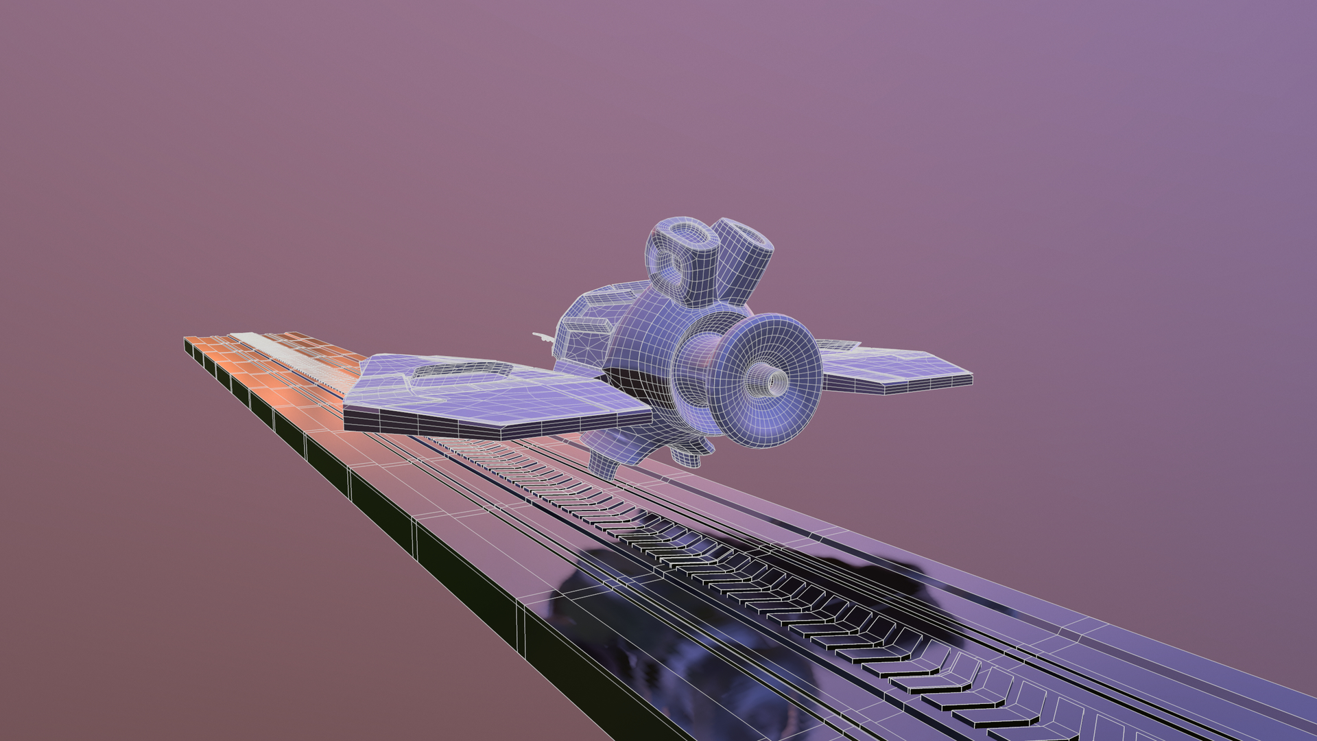 Space ship 3D model - TurboSquid 1637125