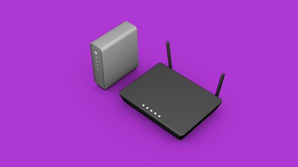 3D Modem Models | TurboSquid