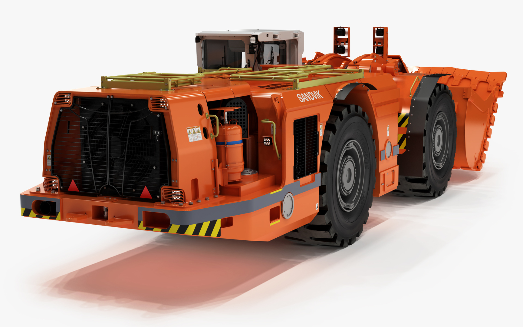 Sandvik lh621i underground loader 3D model - TurboSquid 1637244