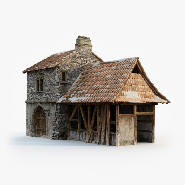 medieval warehouse 3d 3ds