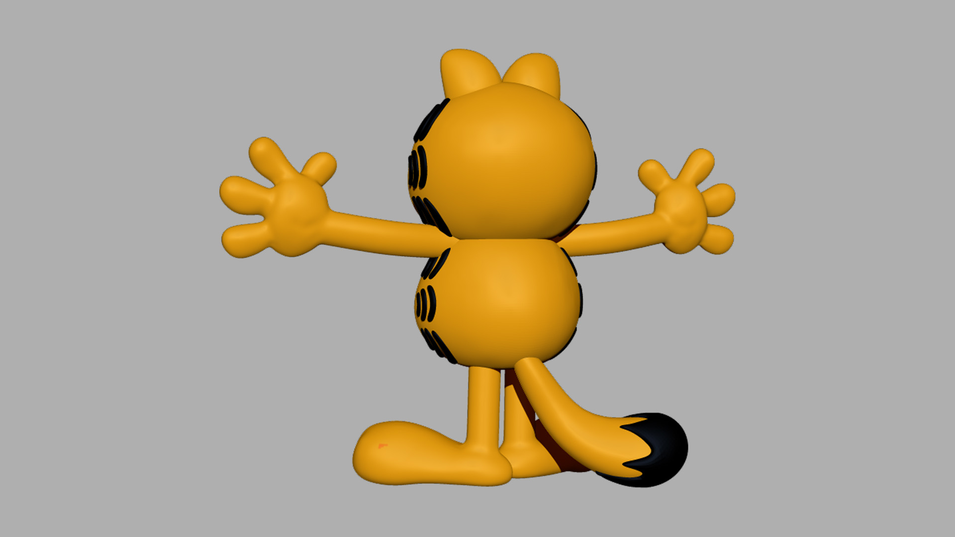 Garfield character 3D - TurboSquid 1637586