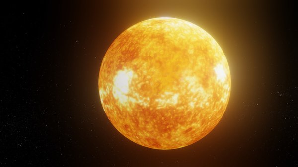 Photorealistic sun 8k stars 3D model - TurboSquid 1637852