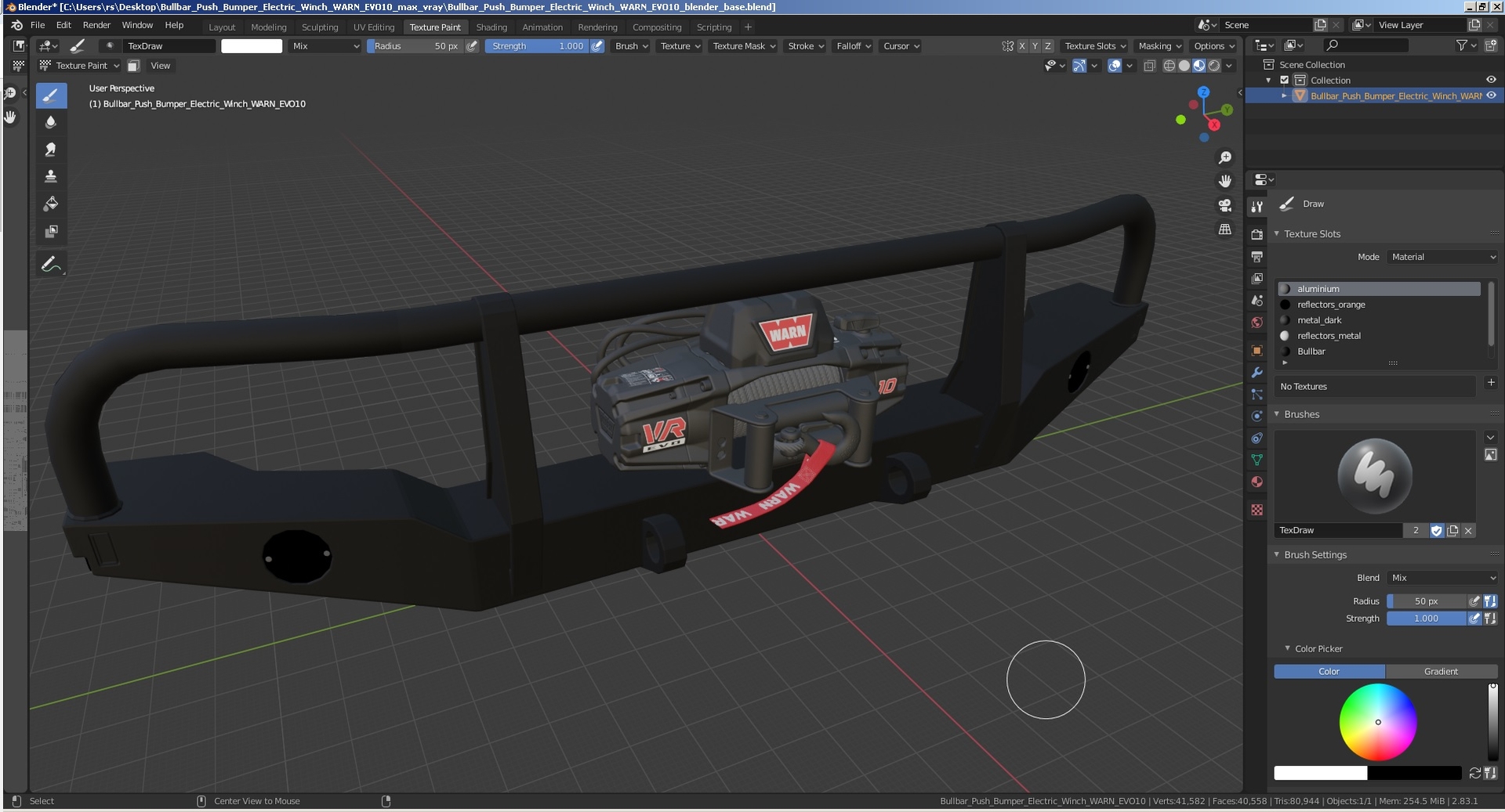 Free 3D bullbar push bumper electric model - TurboSquid 1637762