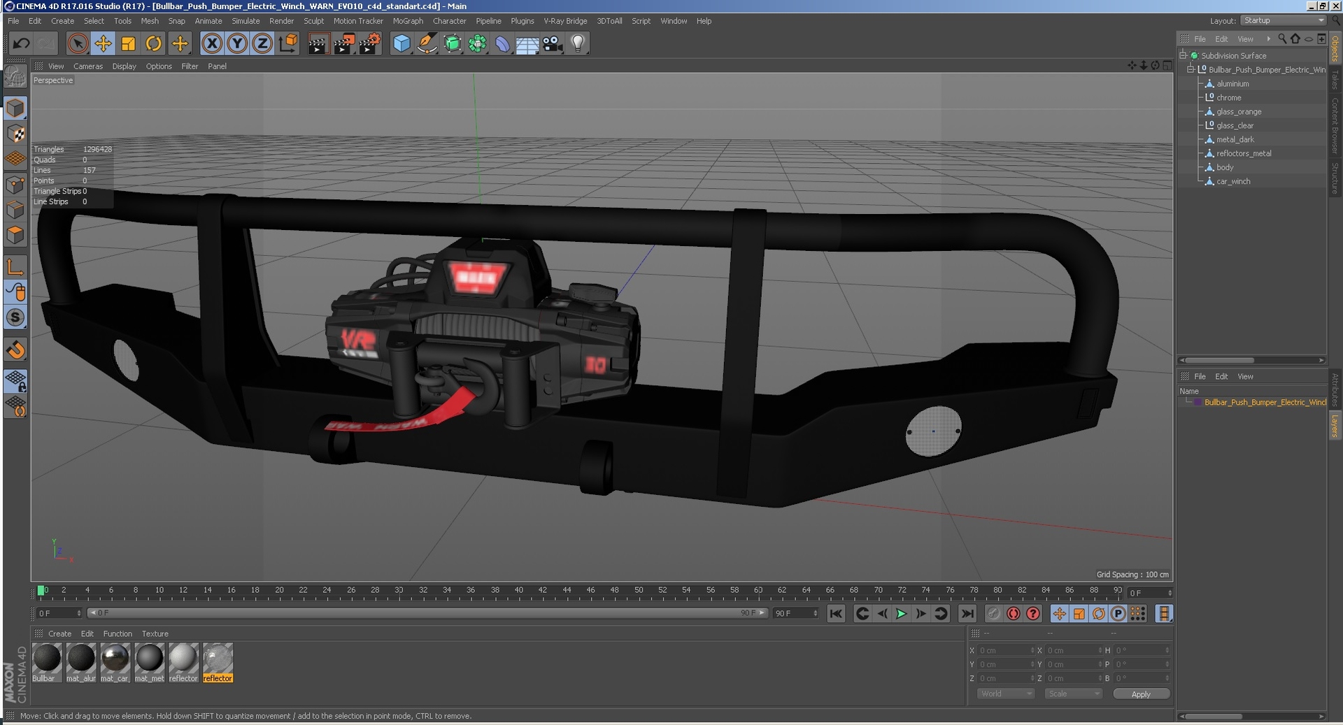 Free 3D bullbar push bumper electric model - TurboSquid 1637762